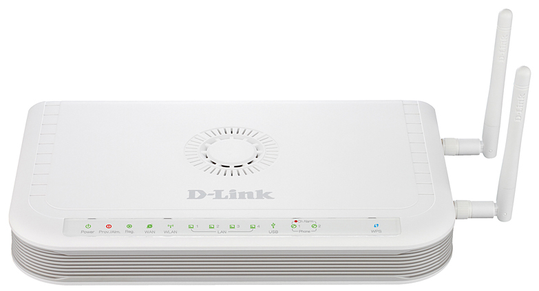 Wi-Fi роутер D-Link DVG-N5402GF White