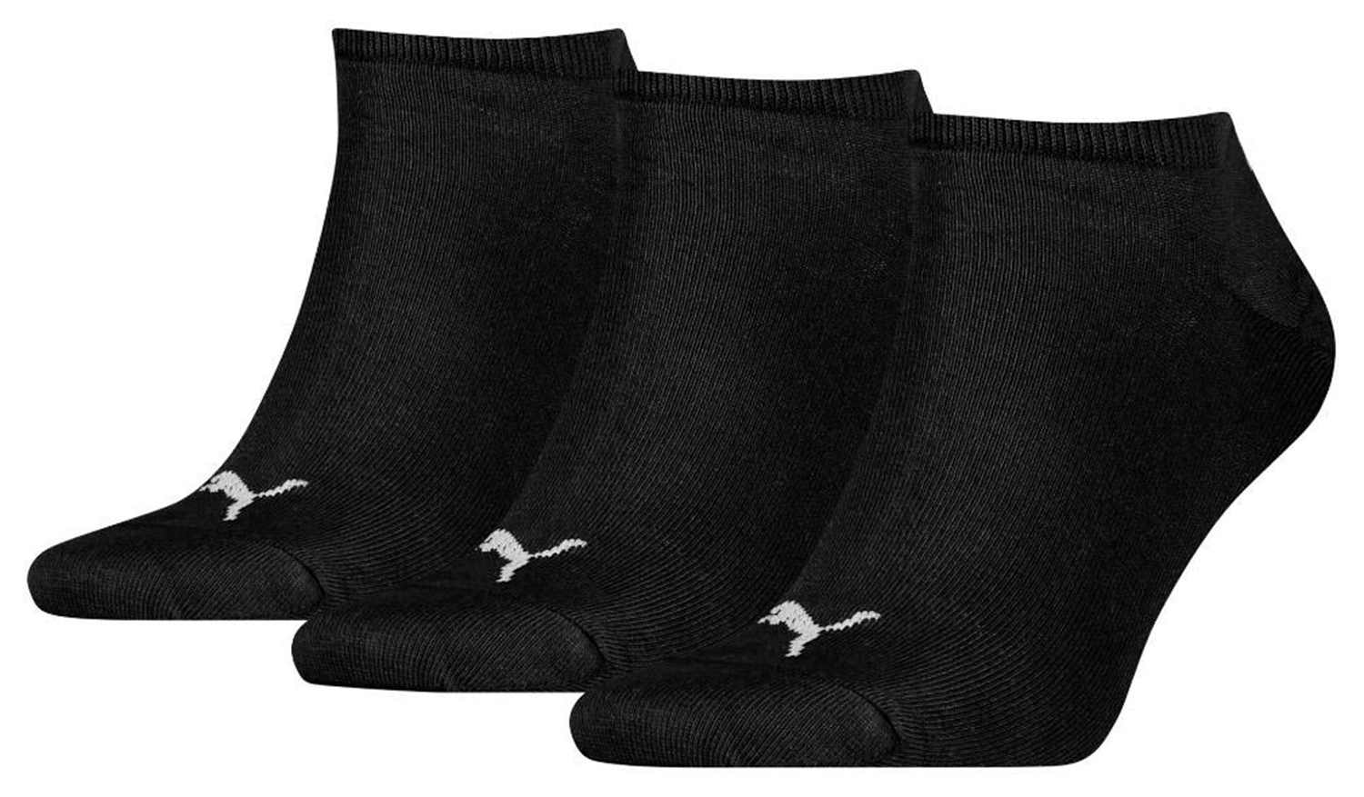 Носки женские PUMA Sneaker Plain 3ppk черные 43-46 EU