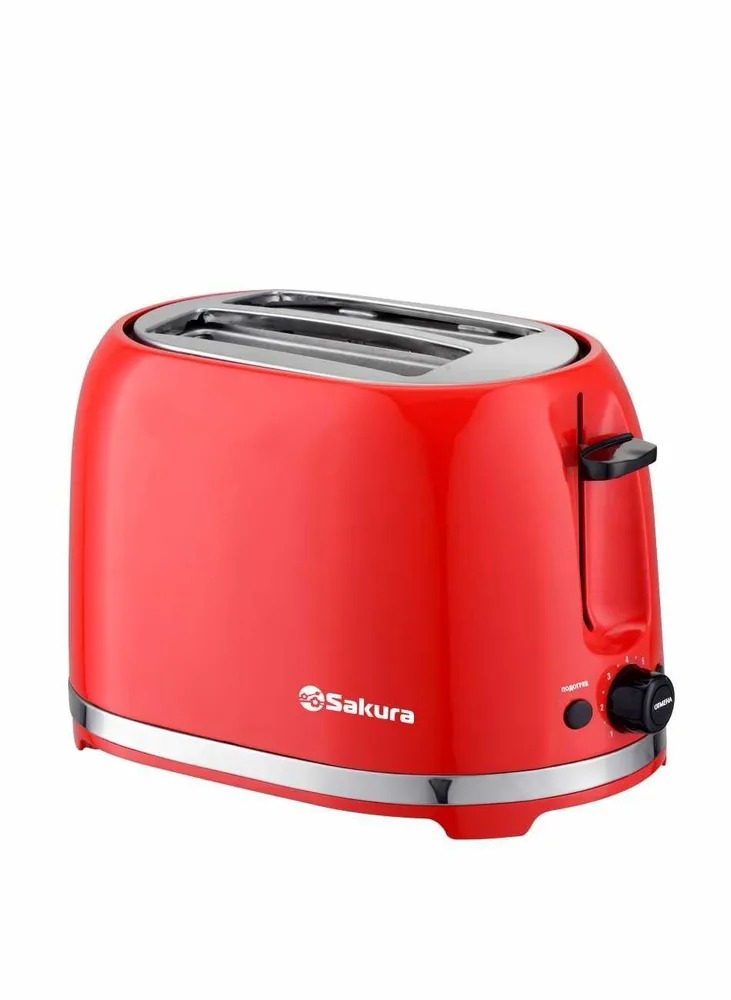 Тостер SAKURA SA-7610R красный