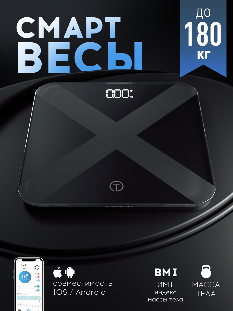 Весы напольные Titan Electronics TELSC002