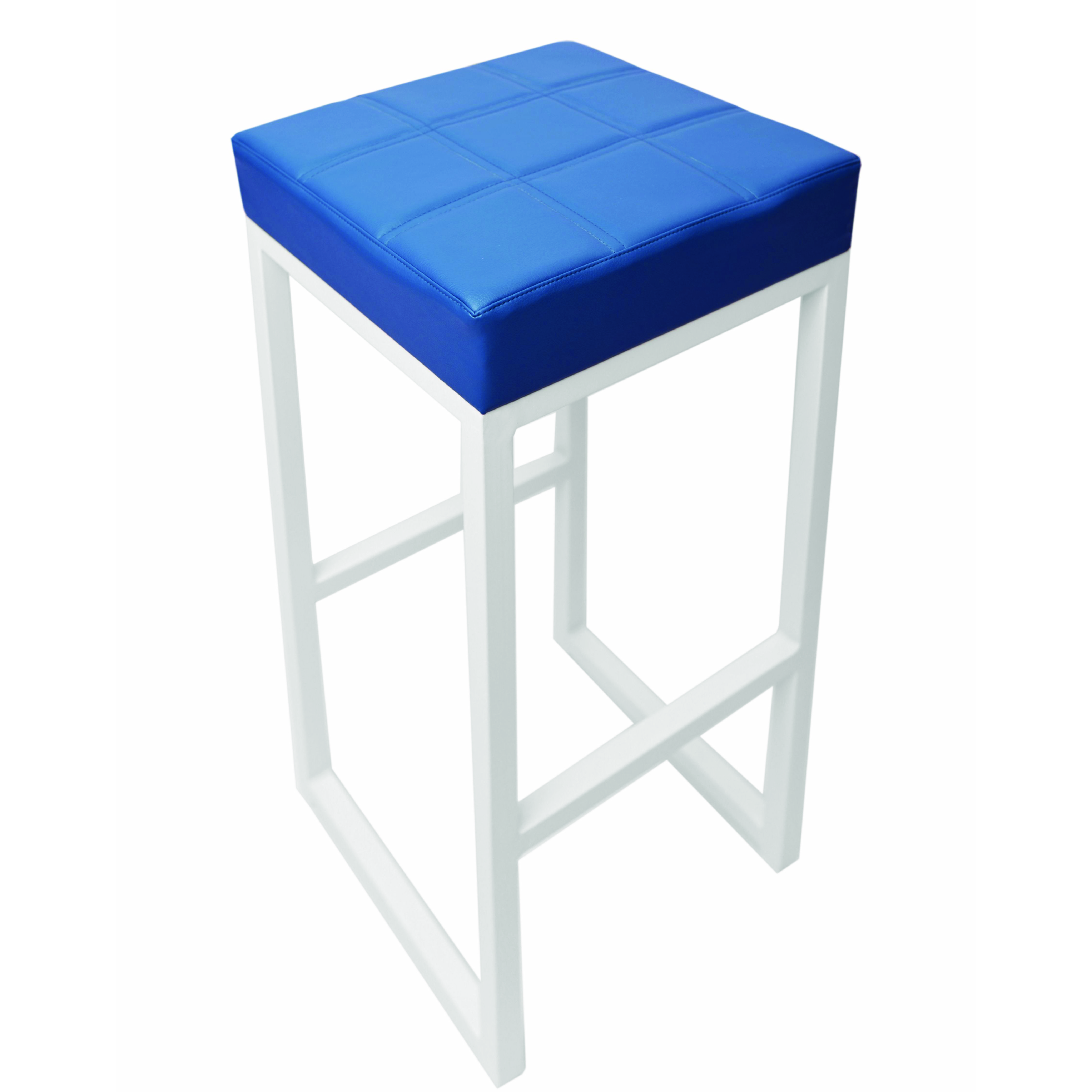 Барный стул для кухни SkanDy Factory, 81 см, синий