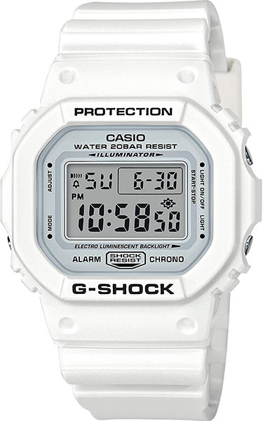 Наручные часы Casio G-Shock DW-5600MW-7E с хронографом