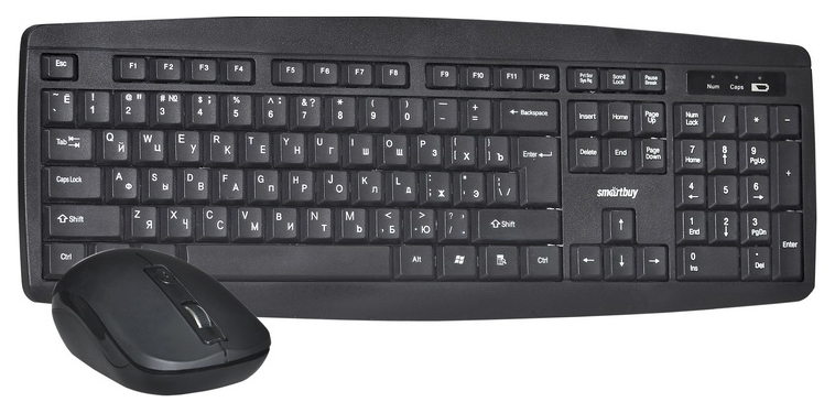 Комплект клавиатура и мышь Smartbuy 212332AG-K One Черный