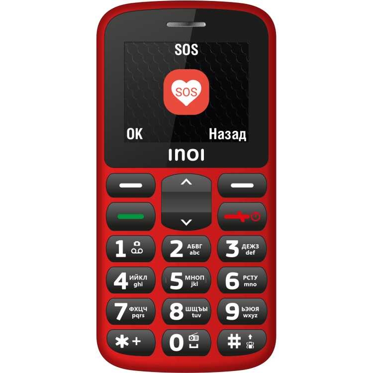 Мобильный телефон INOI 107B Red