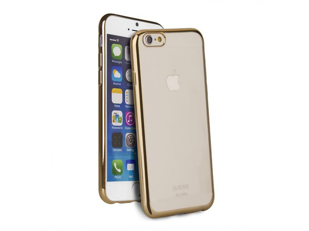 Чехол Uniq Glacier для iPhone 6s золотистый