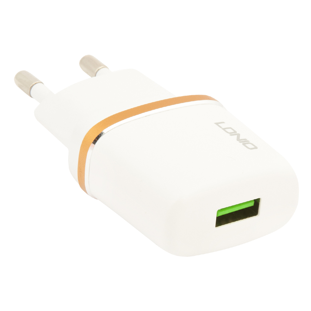 Сетевое зарядное устройство LDNIO DL-AC50, 1 USB, 1 A, white