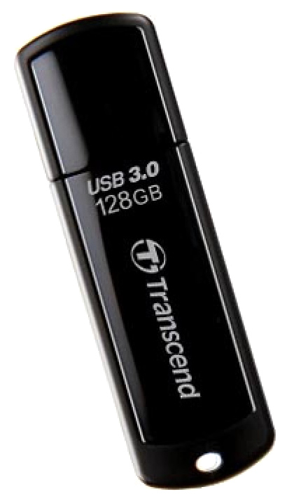 Флешка Transcend JetFlash 700 128ГБ Black (TS128GJF700)