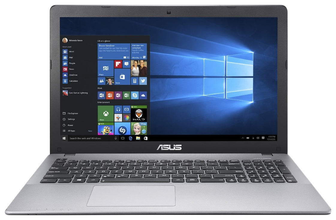 Ноутбук ASUS K550VX-DM409D Gray (90NB0BB1-M10780)