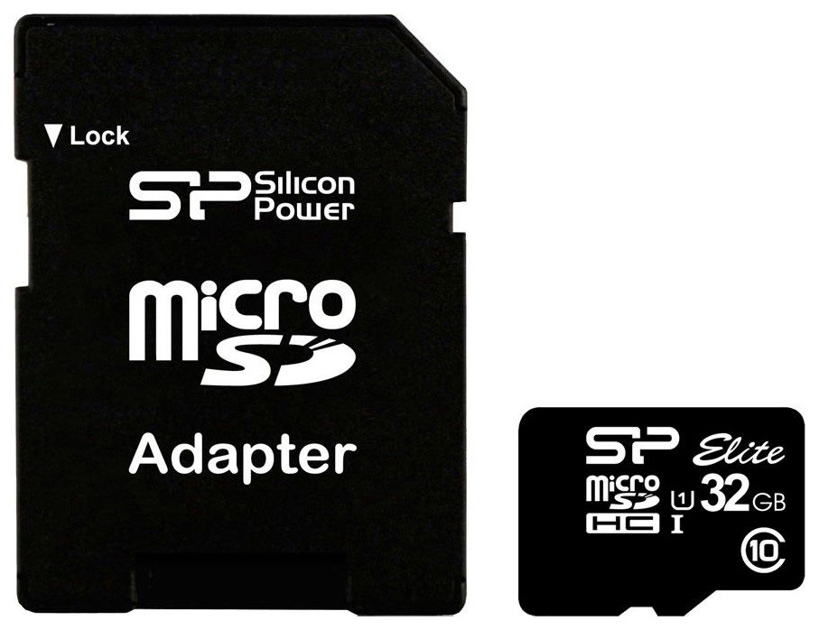 Карта памяти Silicon Power Micro SDHC Elite 32GB