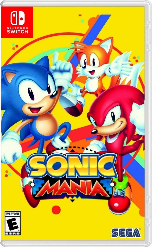 Игра Sonic Mania для Nintendo Switch