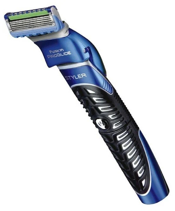 Триммер Gillette Styler 4 в 1 черный, синий