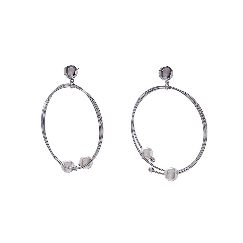 Серьги подвески из бижутерного сплава Moon Paris MR-22.12-191, акрил