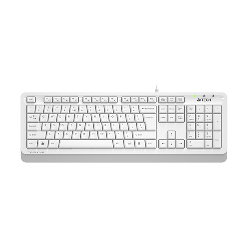 Проводная клавиатура A4Tech FSTyler FKS10 White