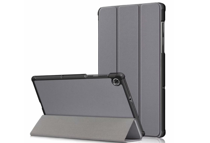Чехол MyPads для Lenovo Tab M10 Plus серый
