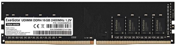 Оперативная память ExeGate Value EX283081RUS (EX283081RUS), DDR4 1x4Gb, 2666MHz