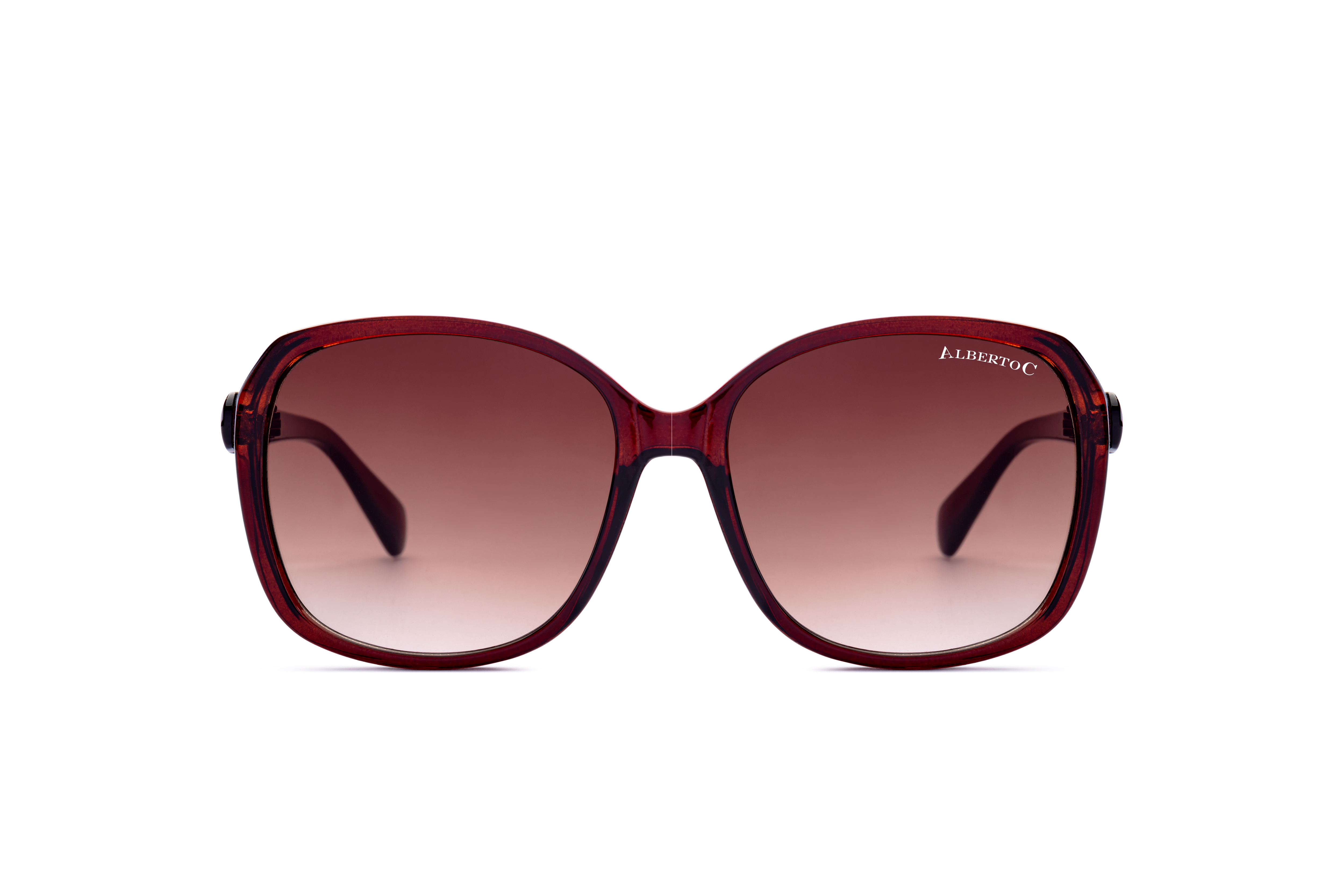 Солнцезащитные очки женские Alberto Casiano Bora Bora бордовые