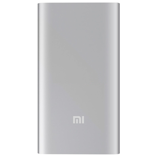 Внешний аккумулятор Xiaomi Mi Power Bank PLM10ZM 5000 mAh Silver