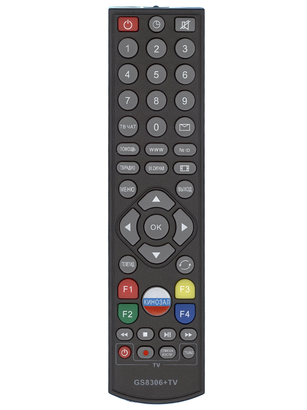 Пульт ДУ Huayu GS8306+TV Black (HOB929)