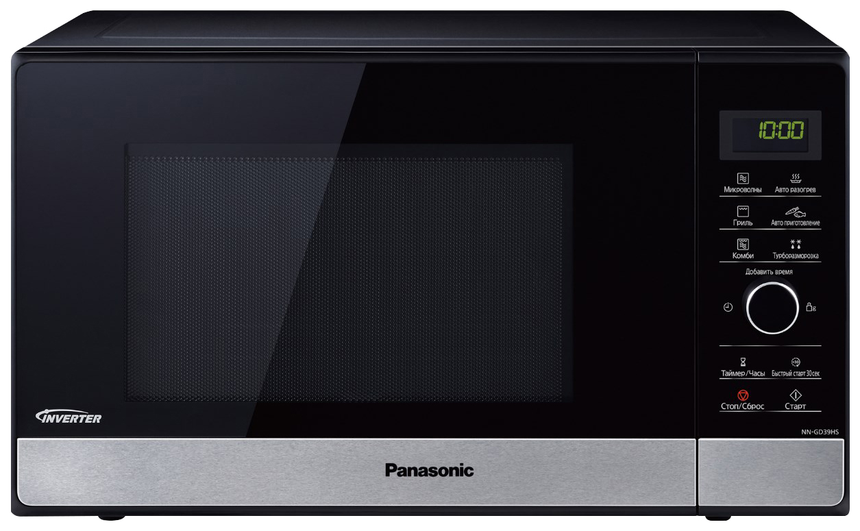 Микроволновая печь с грилем Panasonic NN-GD39HSZPE grey/black