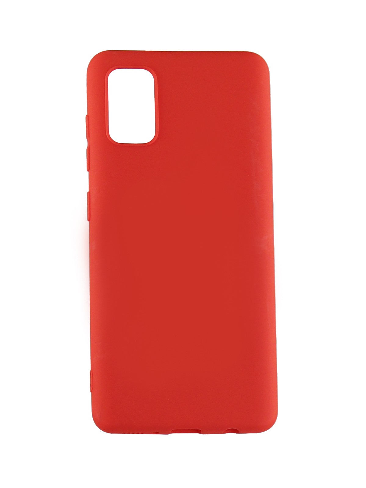 Силиконовый кейс LuxCase, Красный защитный чехол бампер для Samsung Galaxy A41, 62232