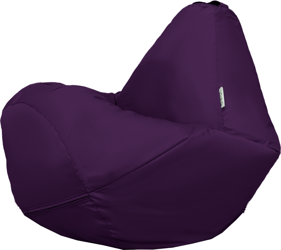 Кресло-мешок Груша 3XL фиолетовый Дюспо