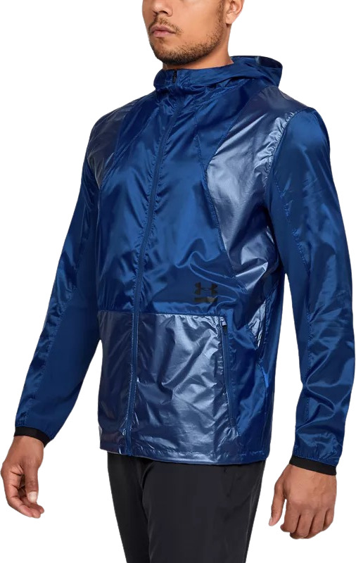 Ветровка мужская Under Armour Perpetual FZ Jacket синяя 50-52