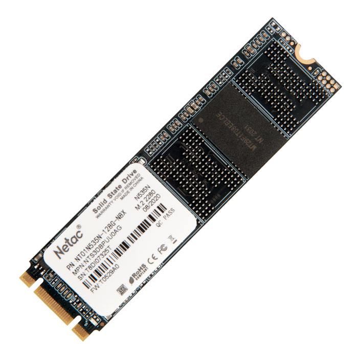 SSD накопитель Netac N535N M.2 2280 128 ГБ (NT01N535N-128G-N8X)