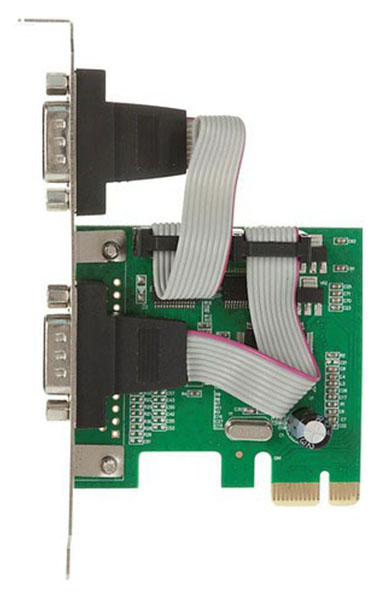 PCI-E Контроллер ASIA PCIE 2S MS9922, 2xCOM, Bulk (COM 2PORT)