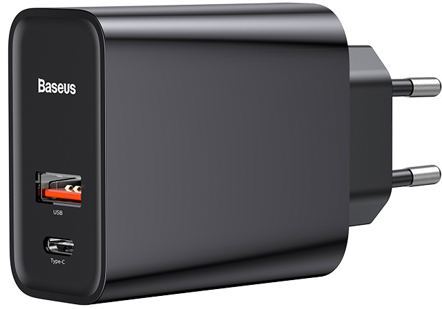 Сетевое зарядное устройство Baseus Speed PPS Quick Charger Type C, 1xUSB, 5 A, black