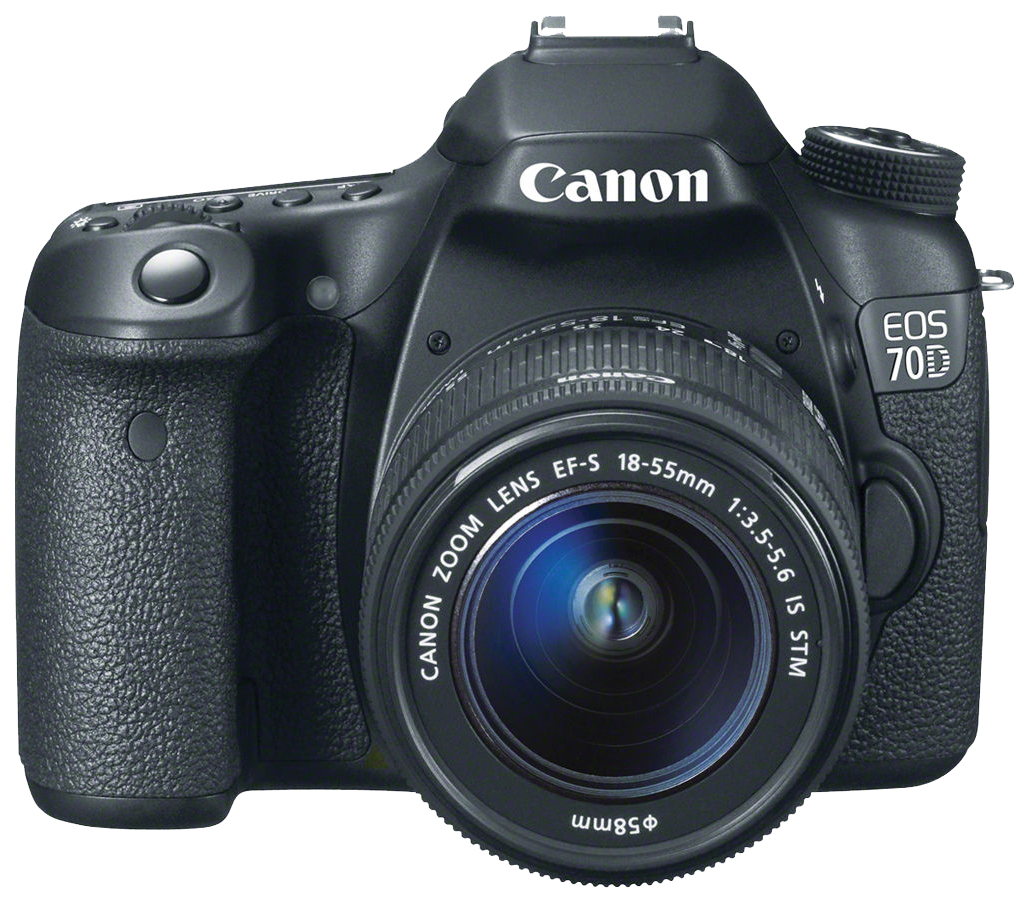 Фотоаппарат зеркальный Canon EOS 70D 18-55mm IS STM Black