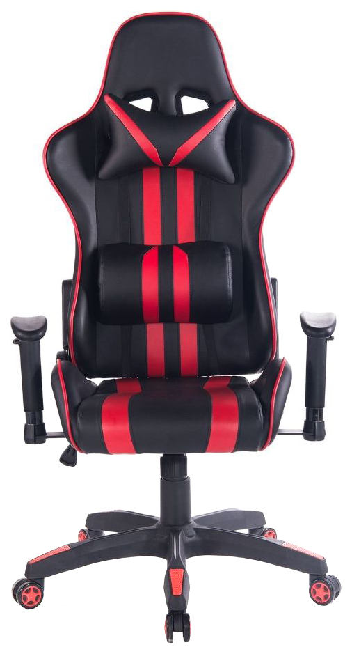 Игровое кресло TetChair iCar, красный/черный