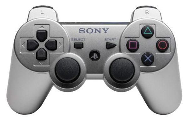 Геймпад Sony DualShock 3 для Playstation 3 Silver