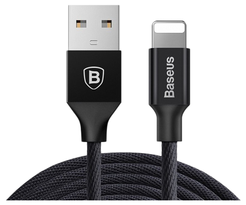 Кабель Baseus Lightning 1.2м Black