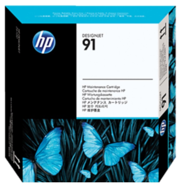 Картридж для струйного принтера HP C9518A №91 прозрачный