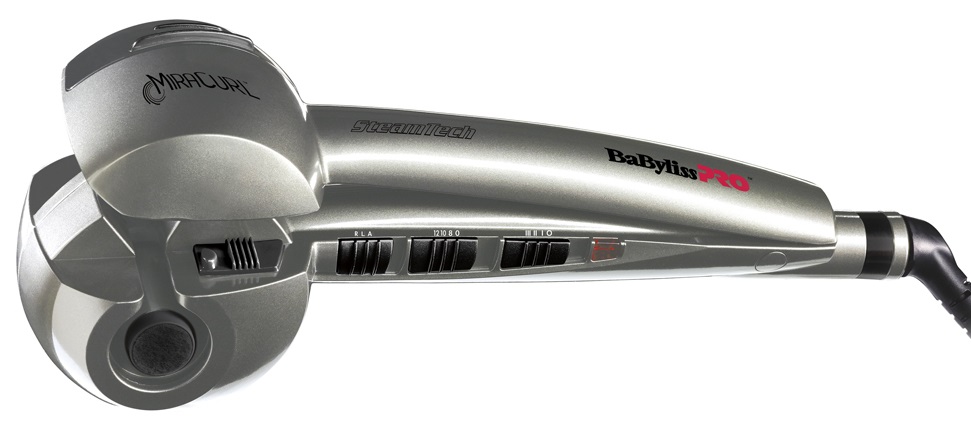 Электрощипцы BaByliss Pro Miracurl Steamtech BAB2665SE Silver