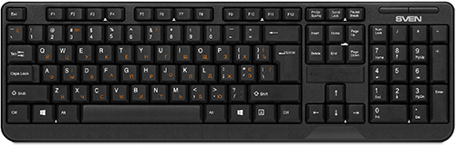 Беспроводная клавиатура Sven KB-C2200W Black (SV-016340)