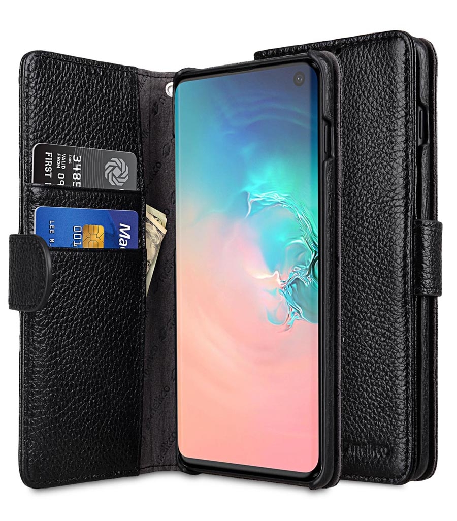 Чехол Melkco Wallet Book Type для Samsung Galaxy S10 Black