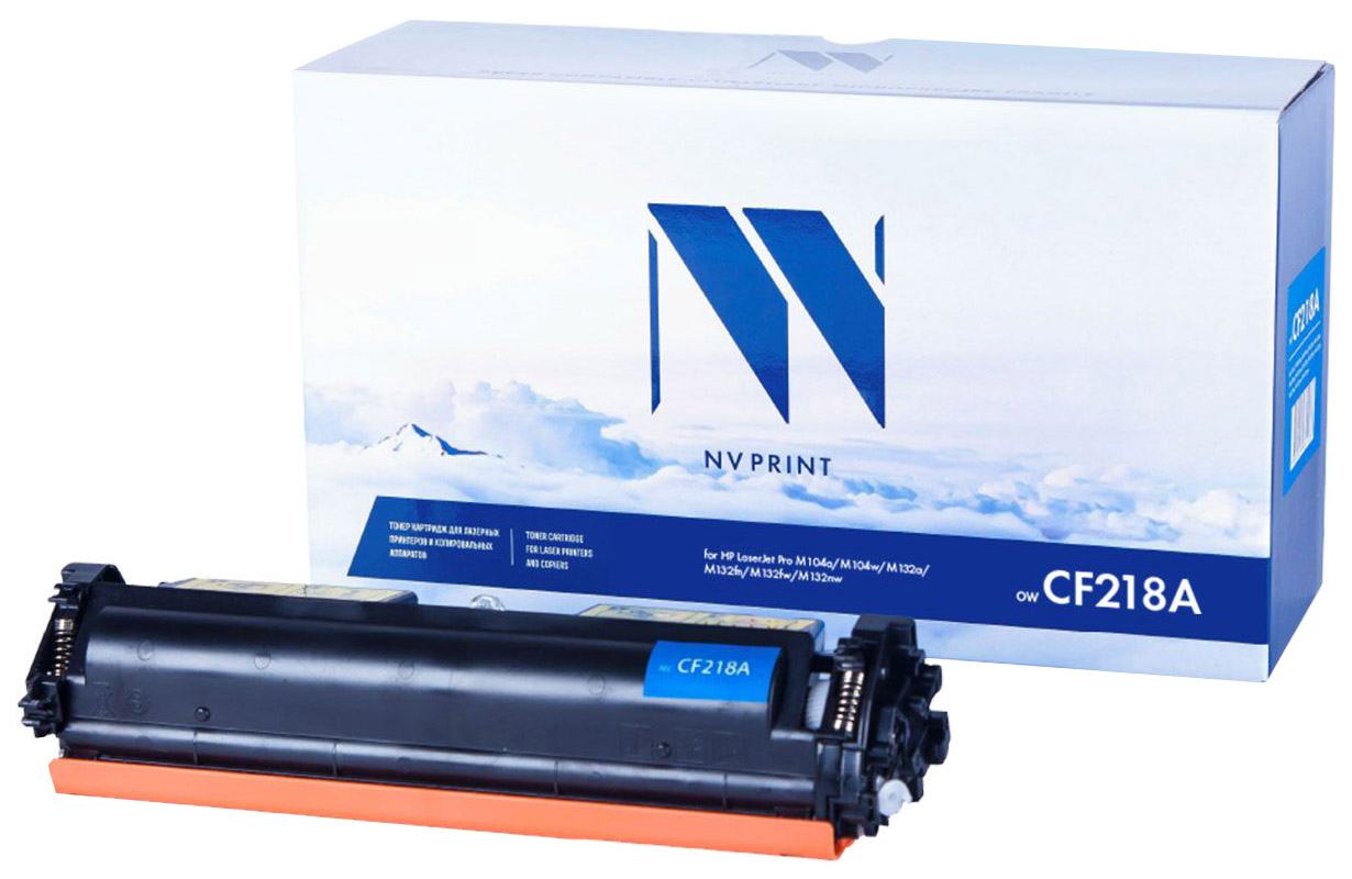 Картридж для лазерного принтера NV Print CF218A, черный