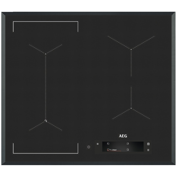 Встраиваемая варочная панель индукционная AEG IAE64843FB черный