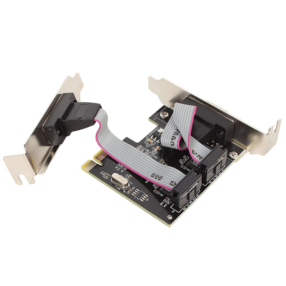 Контроллер PCI-E Espada WCH382, 2S port, low profile (PCIe2SLWCH)