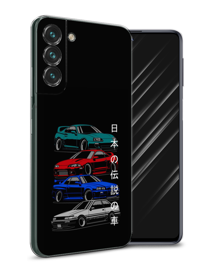 Чехол Awog на Samsung Galaxy S22 + / Самсунг S22 + "JDM Legend cars"