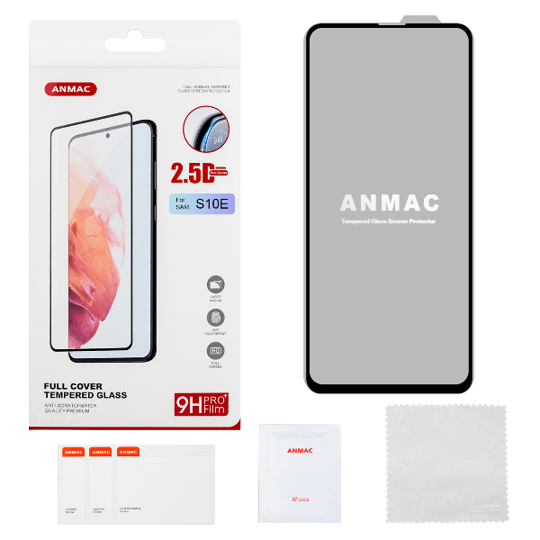 Защитное стекло ANMAC для Samsung S10E Full Cover