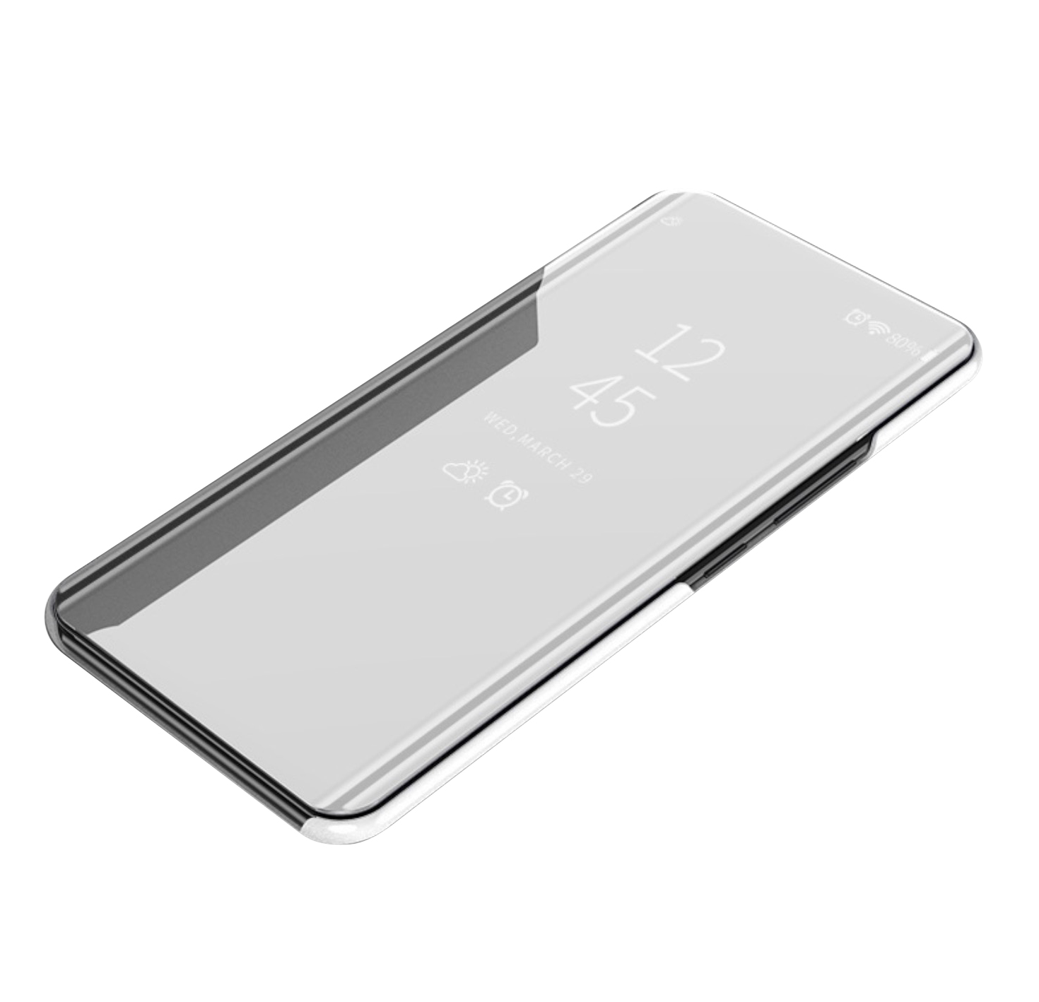 Чехол MyPads для Xiaomi Mi 10 Lite 5G серебристый (150223)