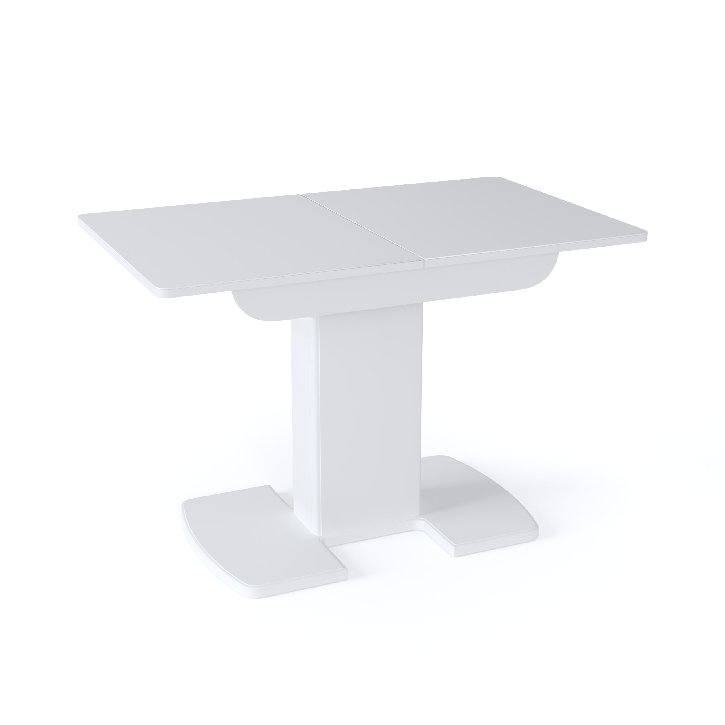 Стол обеденный раздвижной DecoLine Вест-ПР, Белый 110(140)x68х75 см