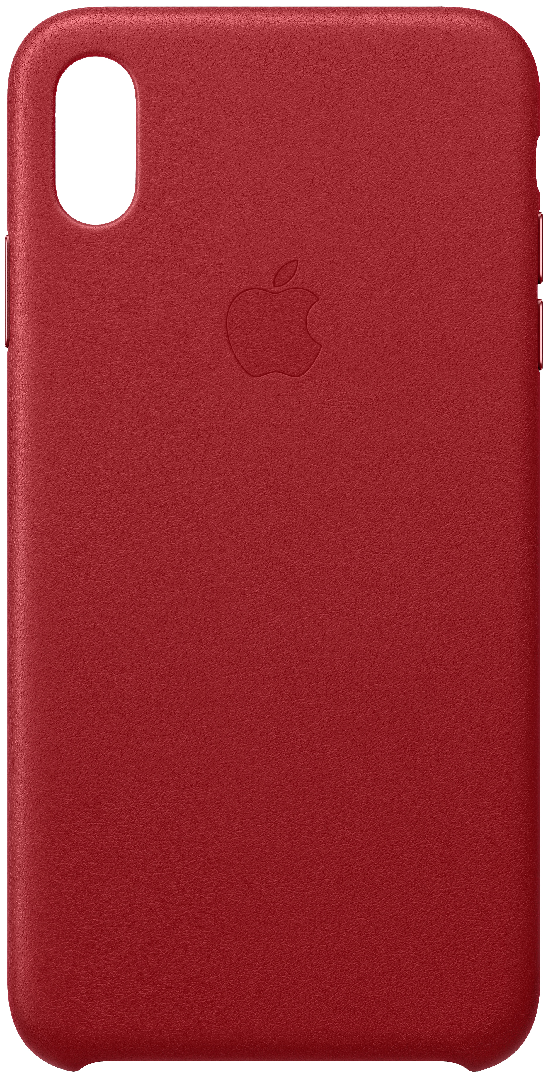 Кейс для iPhone Apple Leather XS Max кожаный красный MRWQ2ZM/A