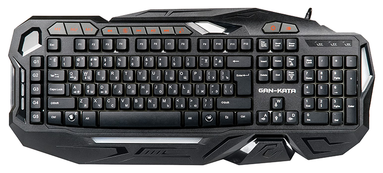 Проводная игровая клавиатура Dialog Gan-Kata KGK-45U Black