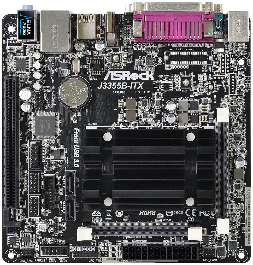 Материнская плата ASRock J3355B-ITX