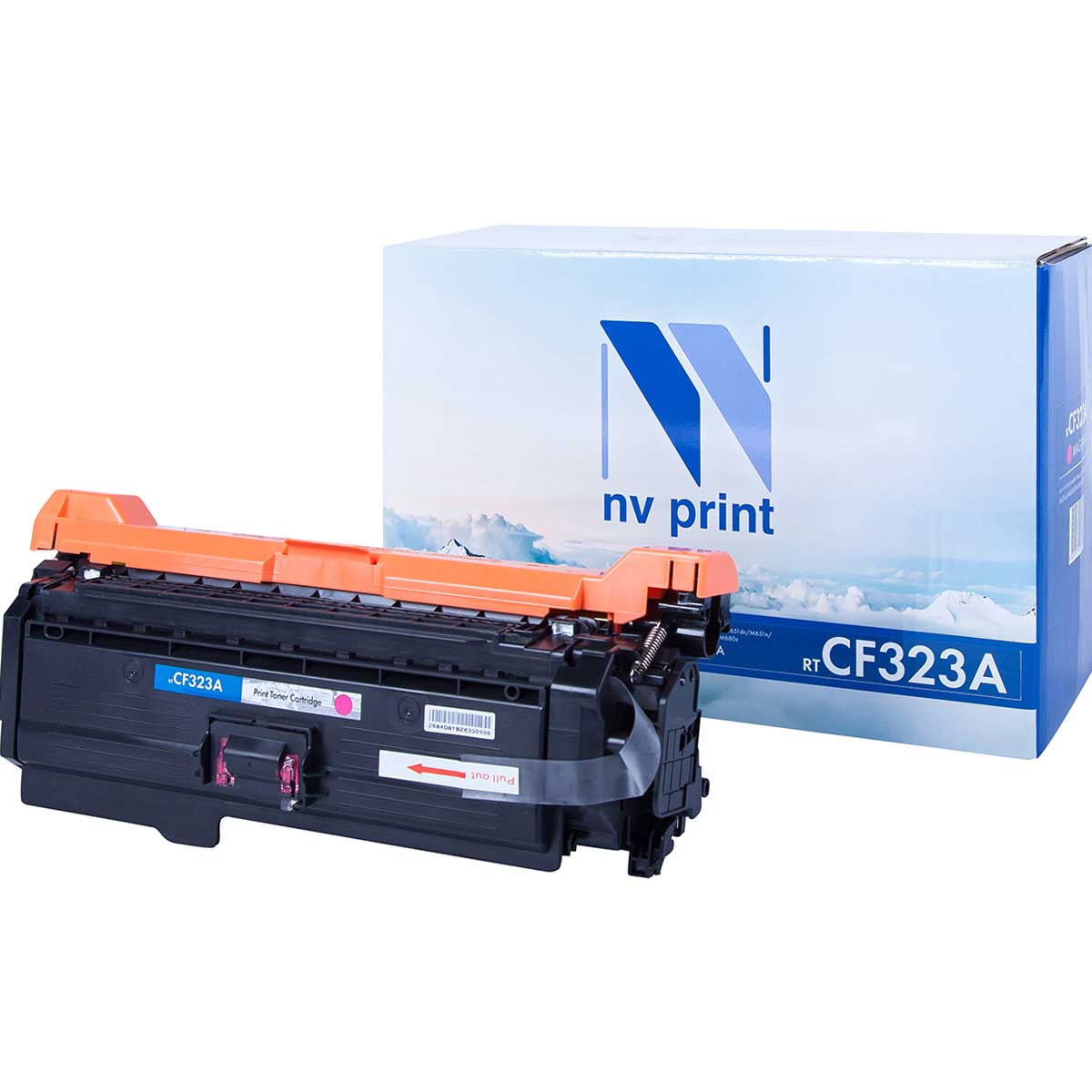 Картридж для лазерного принтера NV Print CF323AM, Purple