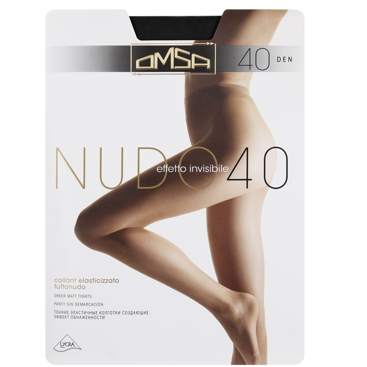 Колготки женские Omsa NUDO черные 3 (M)