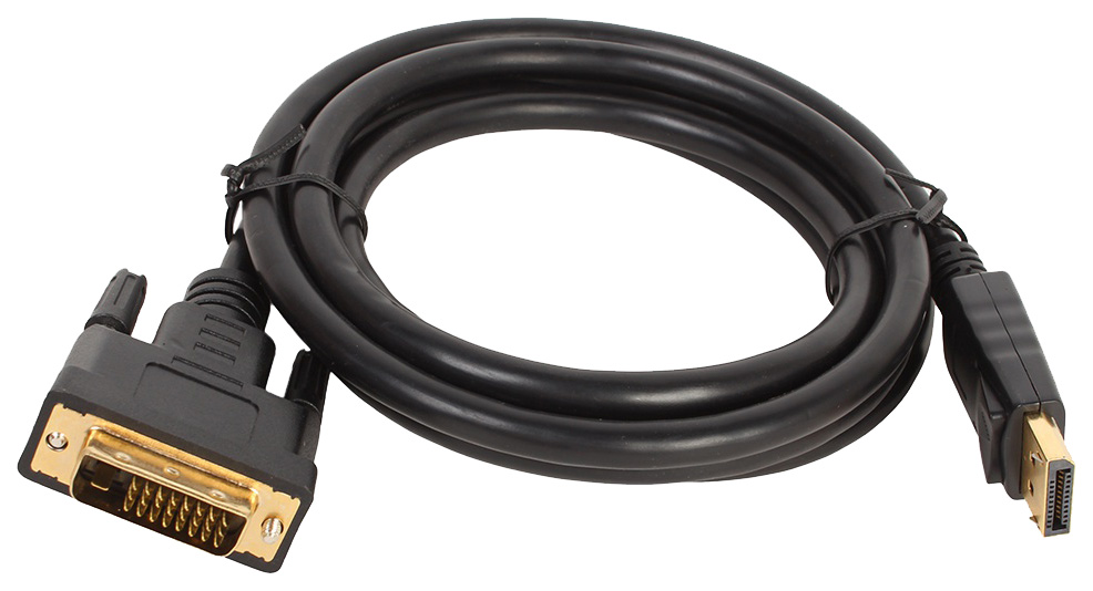 Кабель Gembird Mini DisplayPort-DVI, M-M 1,8м Black (CC-DPM-DVIM-6)